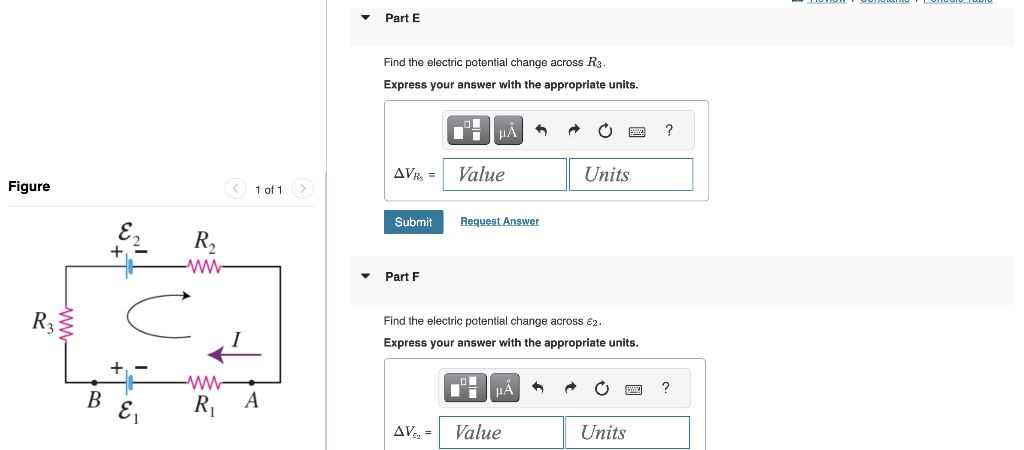 Solved Write Kirchhoff's loop rule (clockwise) for the | Chegg.com