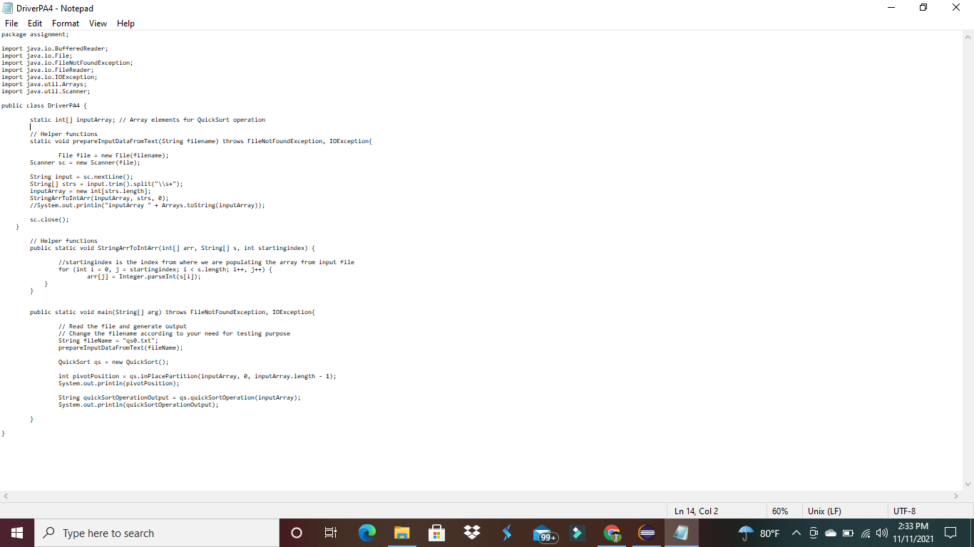 CSCI 3230 Programming Assignment #4 Due date: | Chegg.com