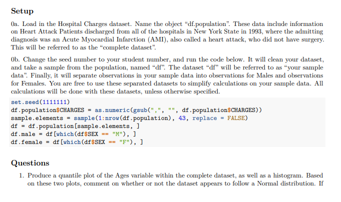 need to use R language to answer this question. | Chegg.com