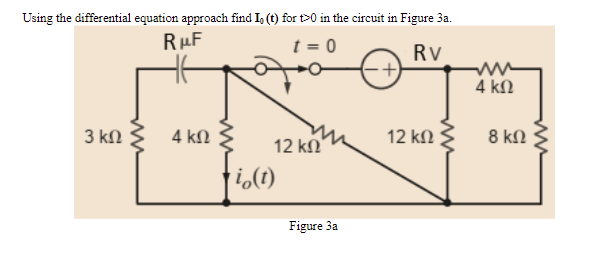 Solved using the differential equation approach find Io(t) | Chegg.com