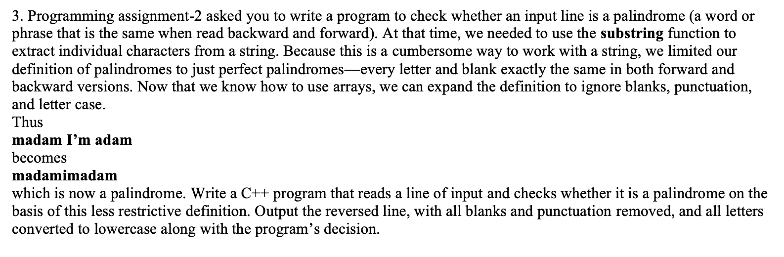 Solved 3 Programming Assignment 2 Asked You To Write A