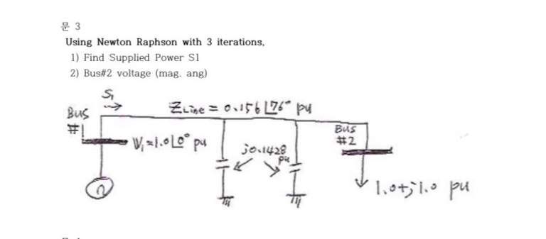 Solved 문 3 Using Newton Raphson with 3 iterations, 1) Find | Chegg.com