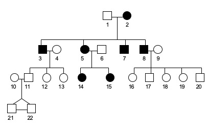 Solved Analyze the pedigrees provided. Provide the most | Chegg.com