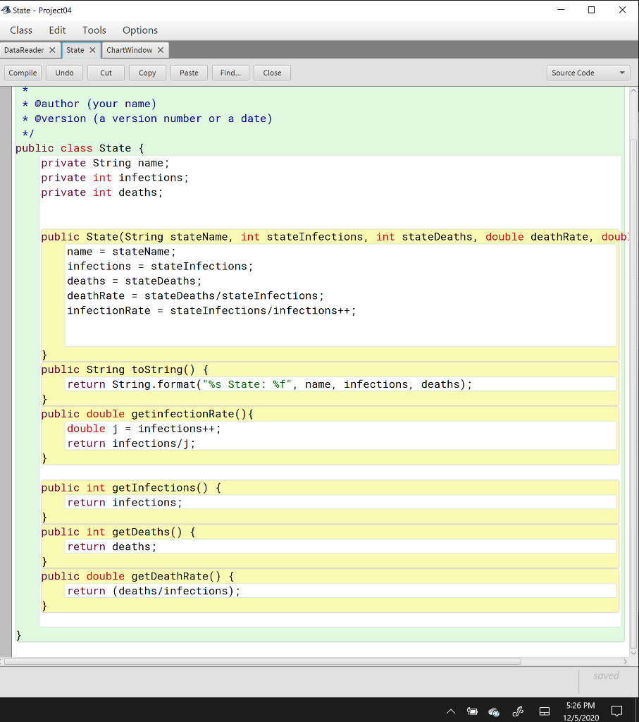 I am trying to write a code that reads in the | Chegg.com