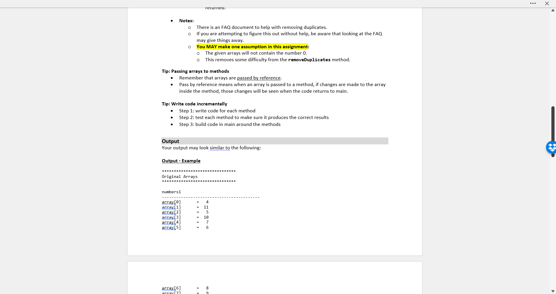Solved Assignment Description Write a program to manipulate | Chegg.com