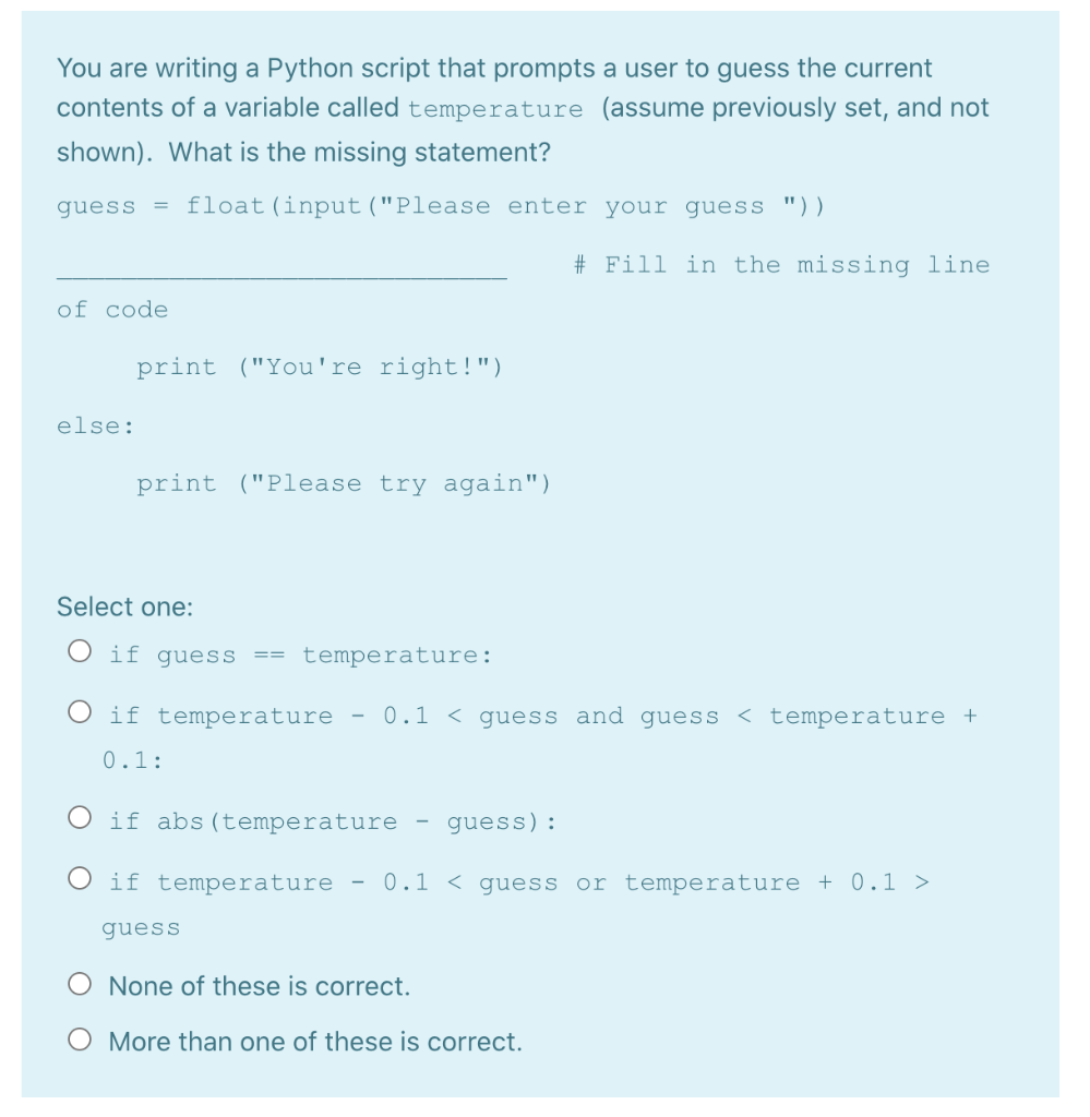 Solved You are writing a Python script that prompts a user | Chegg.com