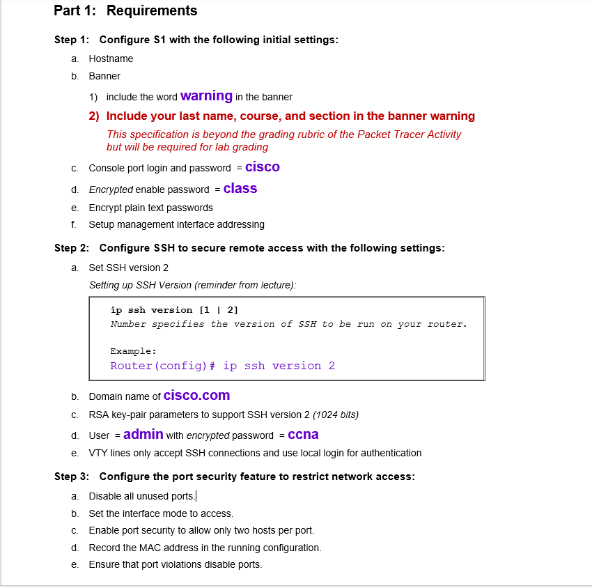 Solved I am needing help doing this as i have not had to do | Chegg.com