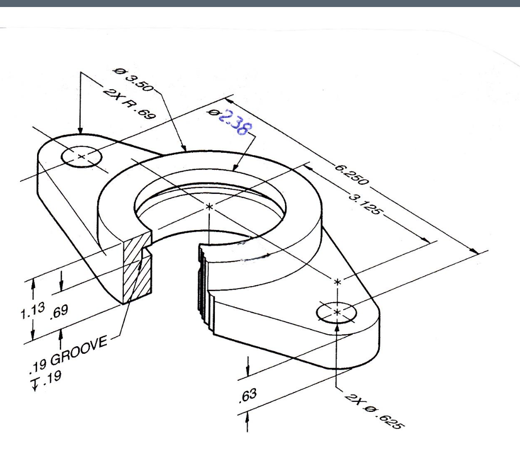 how to use the revolve feature in fusion 360 (in) to | Chegg.com