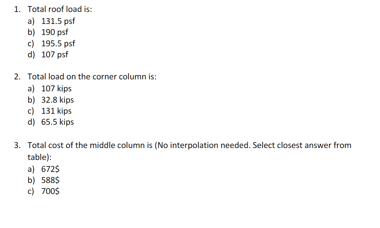 Solved Given: A partial elevation view and a partial column | Chegg.com