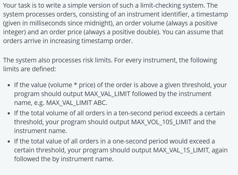 Solved Implement the AddLimit class class | Chegg.com
