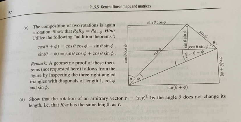 Solved 15.5.1 Two-dimensional rotation matrices (p.79) A | Chegg.com