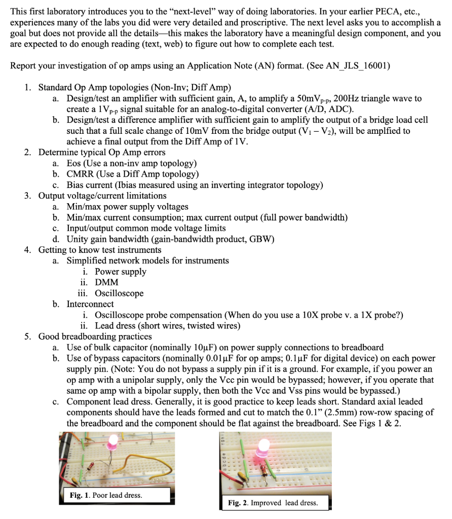 Solved This first laboratory introduces you to the | Chegg.com