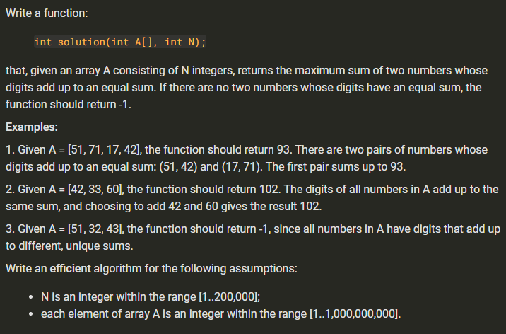 Solved For example, given the following array A, ﻿and K | Chegg.com