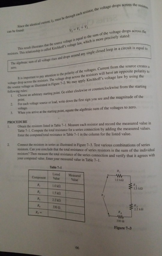 Solved Name Date Class Series Circuits READING Text, | Chegg.com