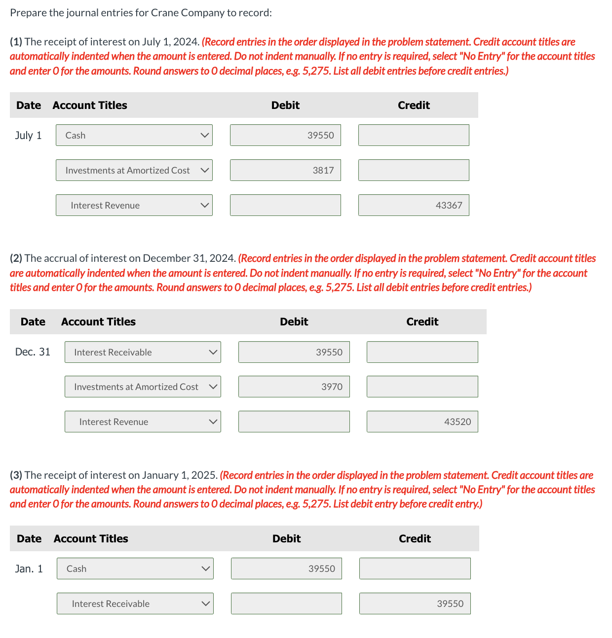 Solved On January 1,2024 , Waterway Ltd. issued bonds with a | Chegg.com
