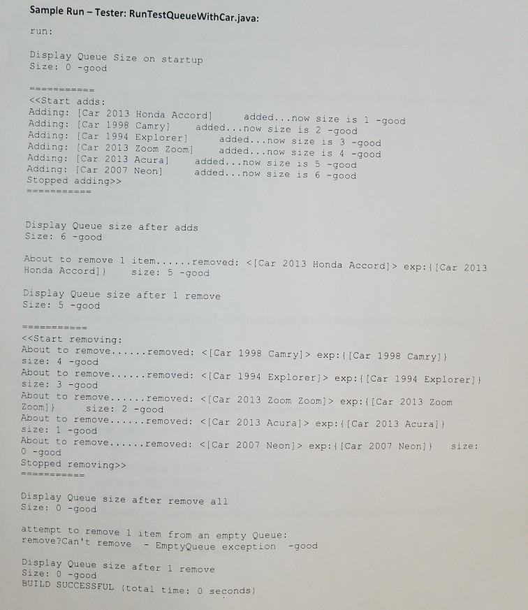 Solved Purpose: To write a Generic Collection class for | Chegg.com