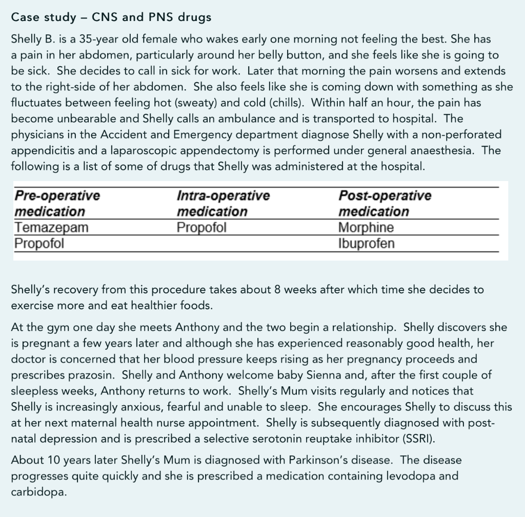 Solved 1. Explain why tamazepam was administered as | Chegg.com