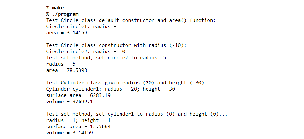 Solved 1. Note: There is no user input for this program. 2. | Chegg.com