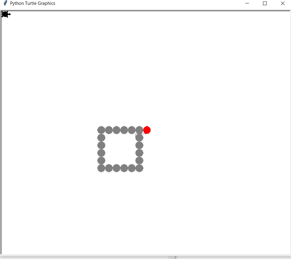 Solved Python Turtle Graphics Х D 7562