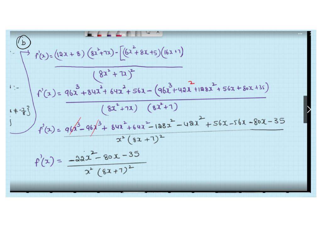 Solved Explain the following Calculus Grade 12 Question | Chegg.com