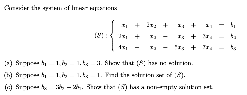 Solved Let a be a fixed real number. Consider the system of | Chegg.com