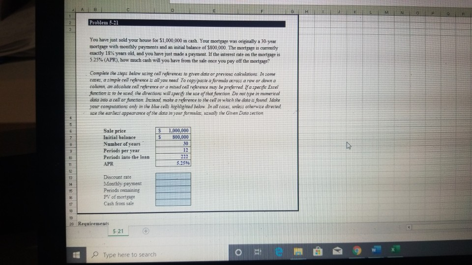 Solved Please use excel to calculate the Discount rate , | Chegg.com