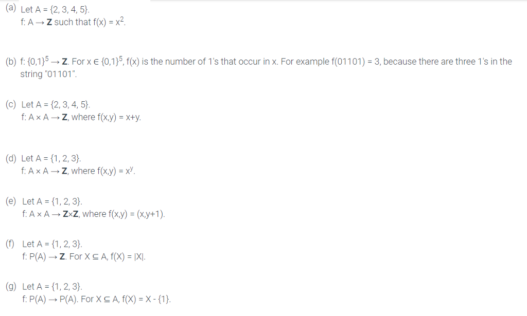 Solved Discrete Math: Express the range of each function | Chegg.com