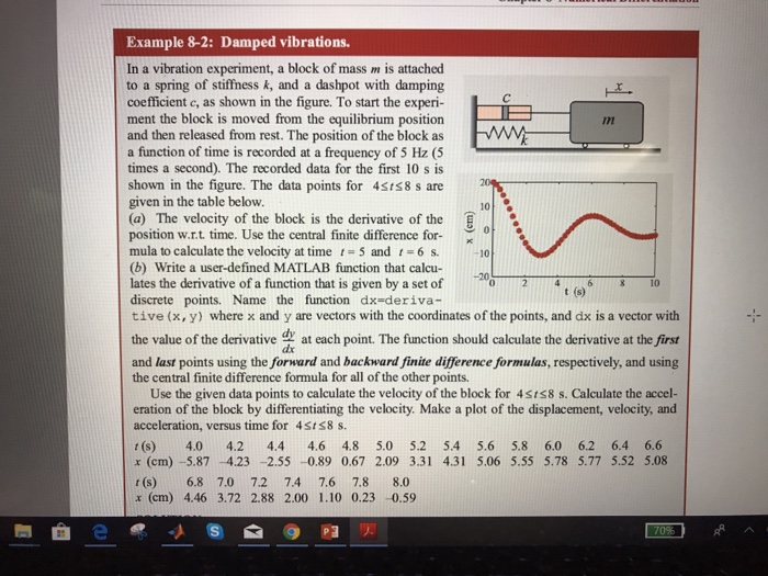 Solved Problem # 2: P-2 Solve example 8.2 from chapter 8 | Chegg.com