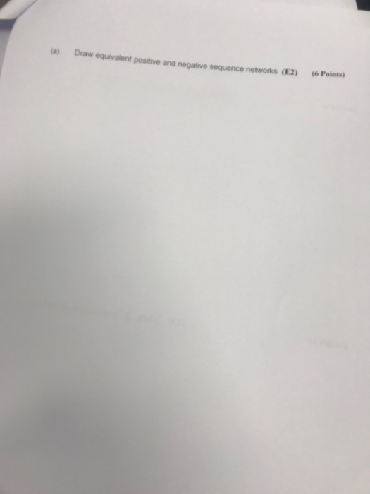 Solved 13 Points) The reactance data for the power system | Chegg.com