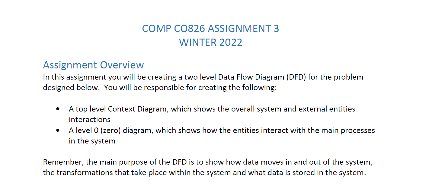 Solved Assignment Overview In this assignment you will be | Chegg.com