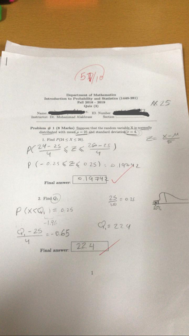 Solved 5D Department of Mathematics Introduction to | Chegg.com