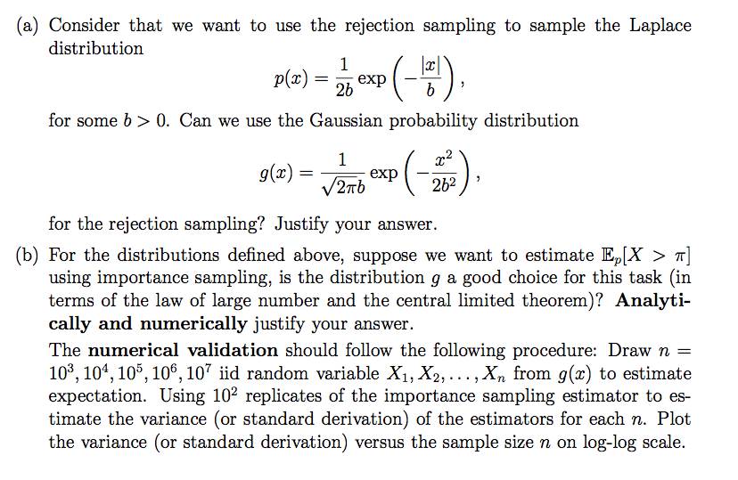 (a) Consider that we want to use the rejection | Chegg.com