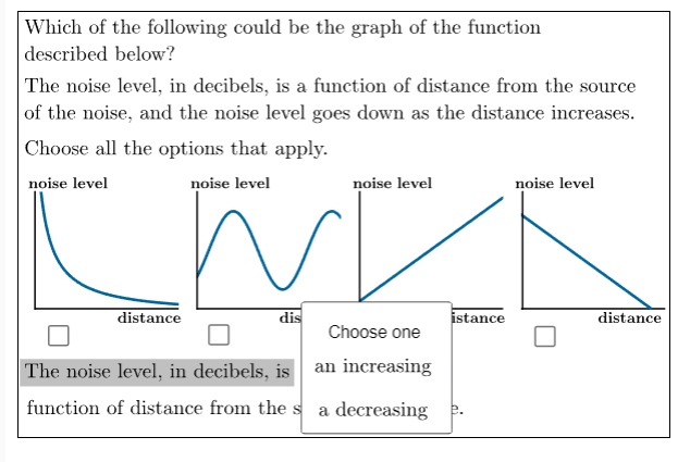 Which of the following could be the graph of the | Chegg.com