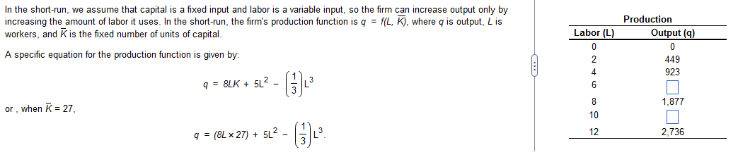 Solved Use this equation to generate the values for output | Chegg.com