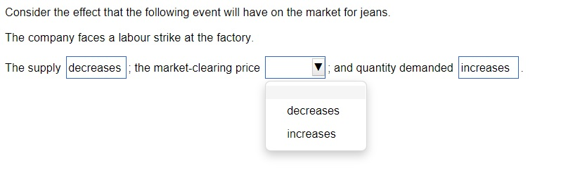 Solved Consider the effect that the following event will | Chegg.com