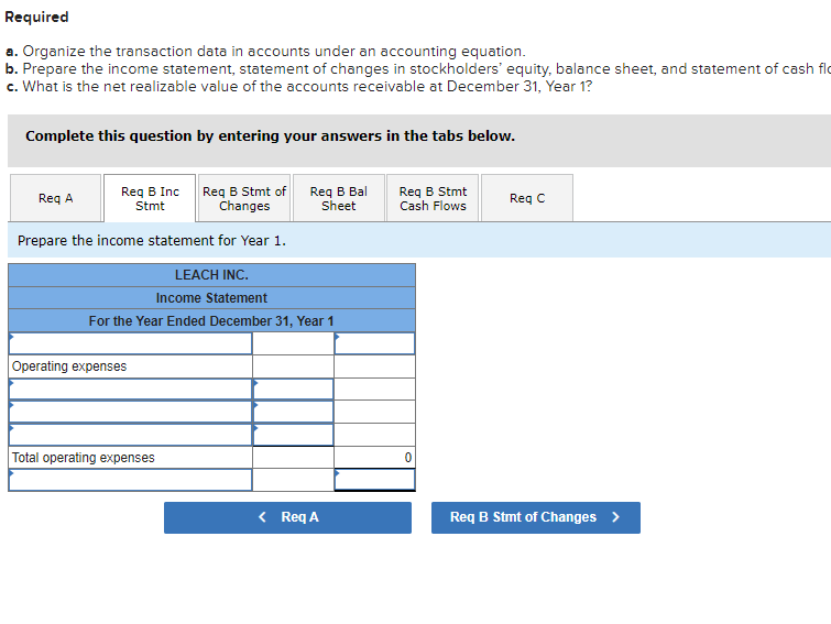 Solved Exercise 5-9A (Algo) Effect of recognizing | Chegg.com