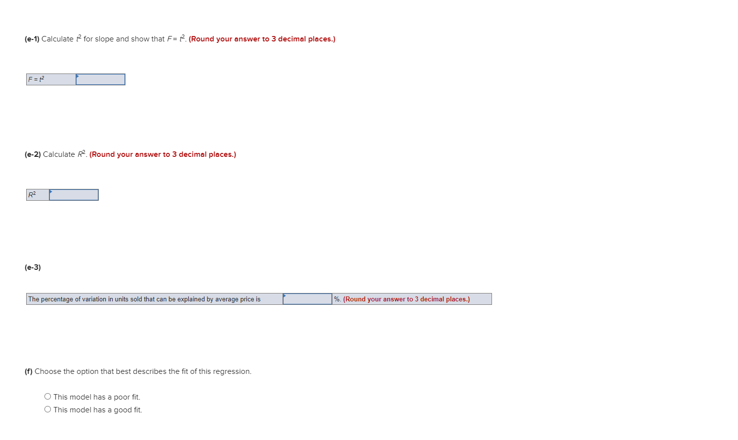Solved Below is a regression using X= average price, Y= | Chegg.com