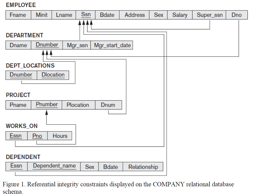 Solved Specify the following queries on the COMPANY | Chegg.com
