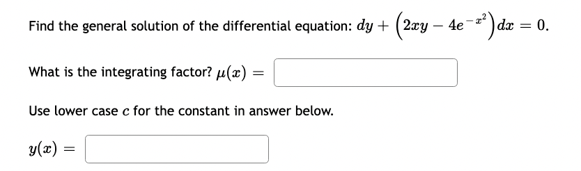 Solved Find the general solution of the differential | Chegg.com