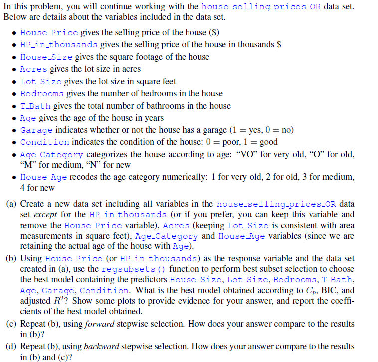 Solved In This Problem You Will Continue Working With The 5167
