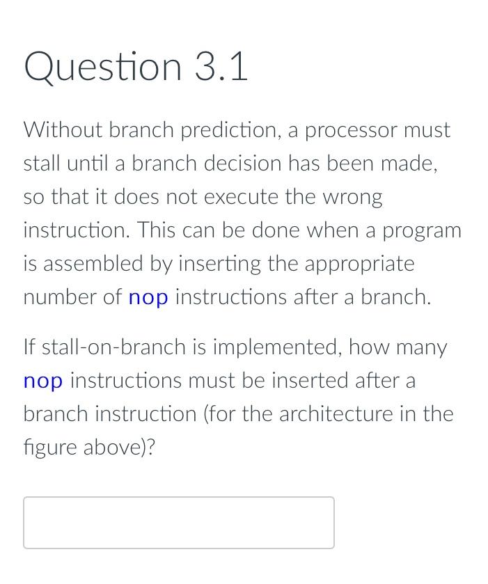 Solved Question 3 FIGURE 4.51 The pipelined datapath of | Chegg.com