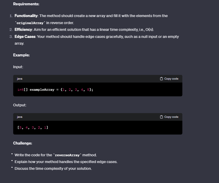 Solved Question: Implement a Java Method to Find the Second | Chegg.com