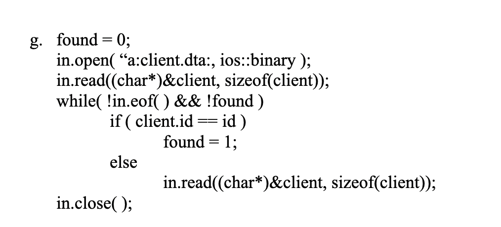 Solved For each of the following code segments: -identify | Chegg.com