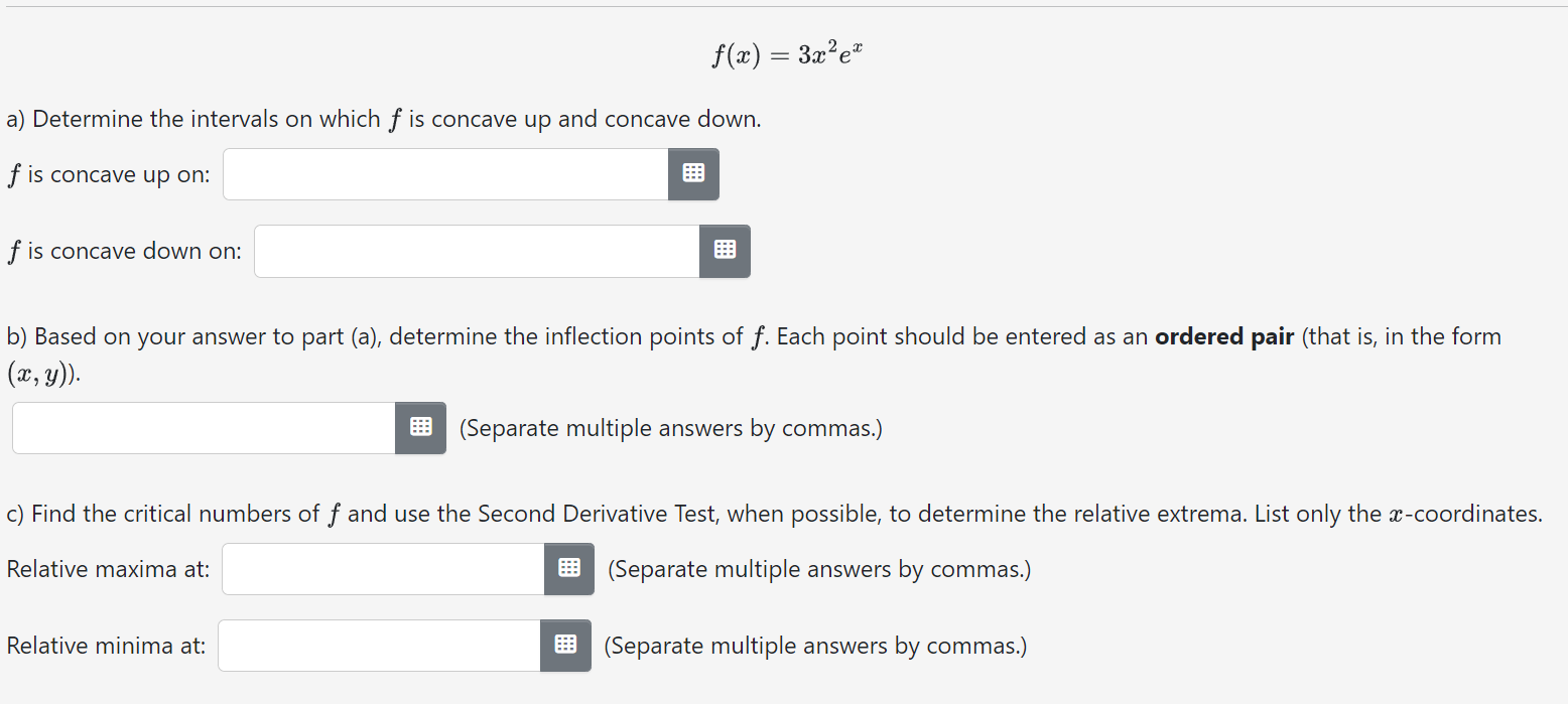 Solved NOTE: When using interval notation in WeBWork, | Chegg.com