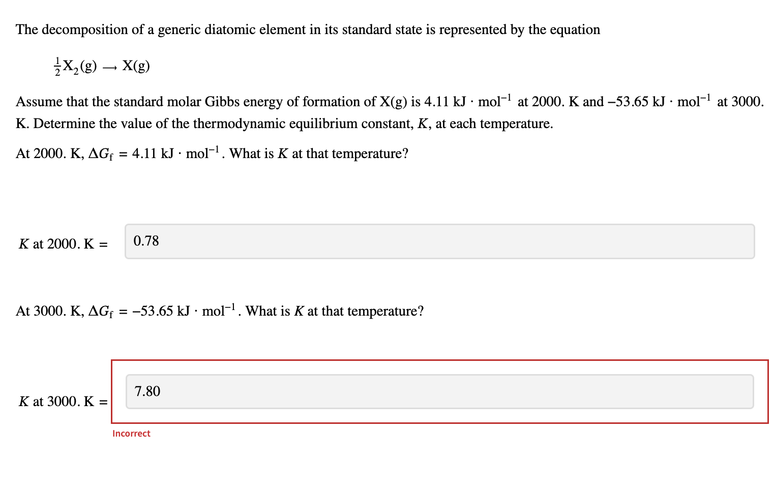 Solved The Decomposition Of A Generic Diatomic Element In