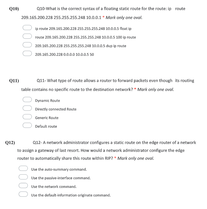 Solved Q10) Q10-What is the correct syntax of a floating | Chegg.com