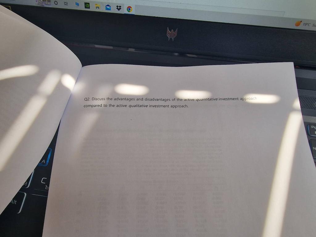 Solved Q2. Discuss the advantages and disadvantages of the | Chegg.com