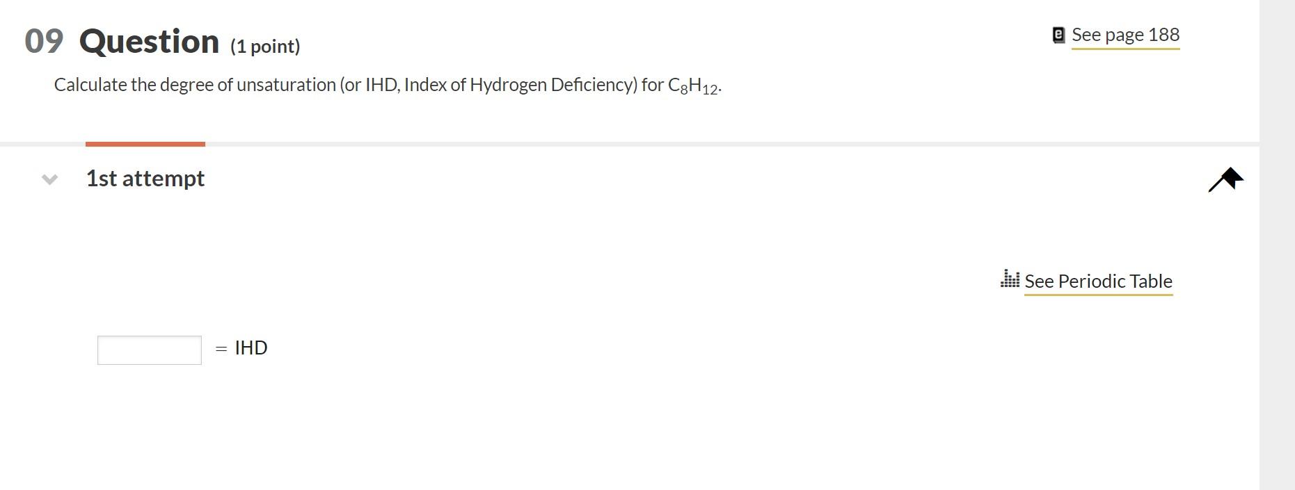 Solved Question (1 point) Calculate the degree of | Chegg.com