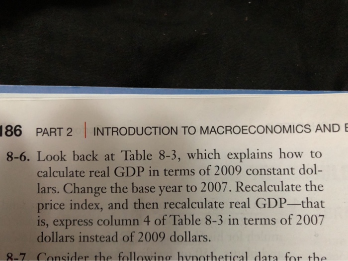 Solved 186 PART 2 INTRODUCTION TO MACROECONOMICS AND 8-6. | Chegg.com