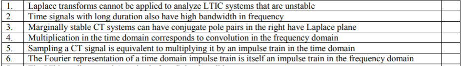 Solved 1 through 6 are yes or no question. Please explain | Chegg.com